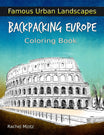 Backpacking Europe - Famous Urban Landscapes, PDF Coloring Book - Euro ...