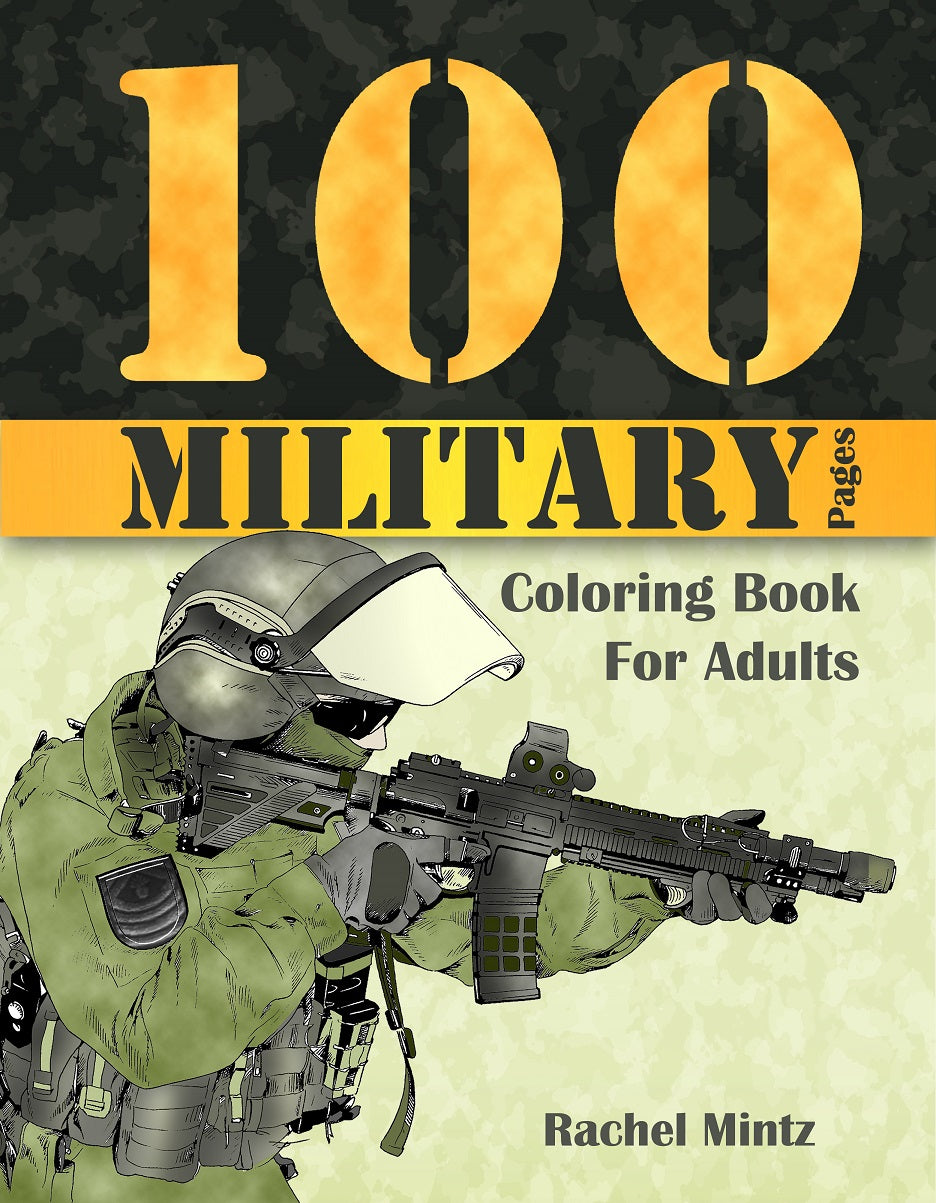 100 Military Coloring Pages - Army Soldiers, Air Force, Special Forces ...
