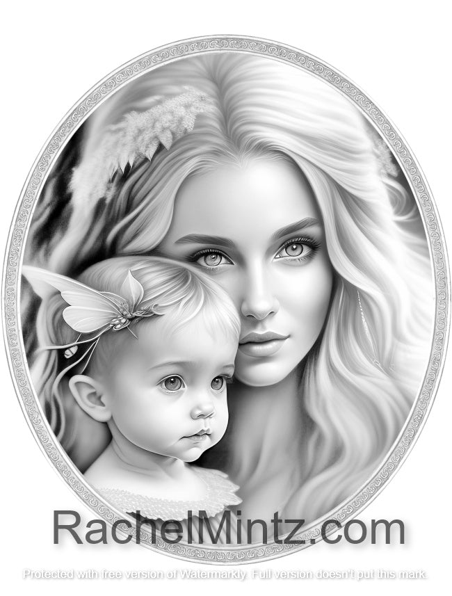 Angelic Mother Elf - Gorgeous Elves Couples Mom & Child, Elf Motherhoo ...