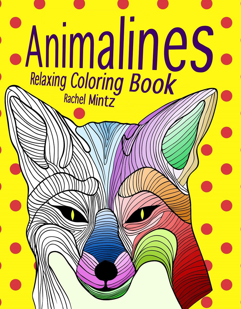 Animalines - Relaxing Wonderful Anti Stress, PDF Coloring Book – Rachel ...