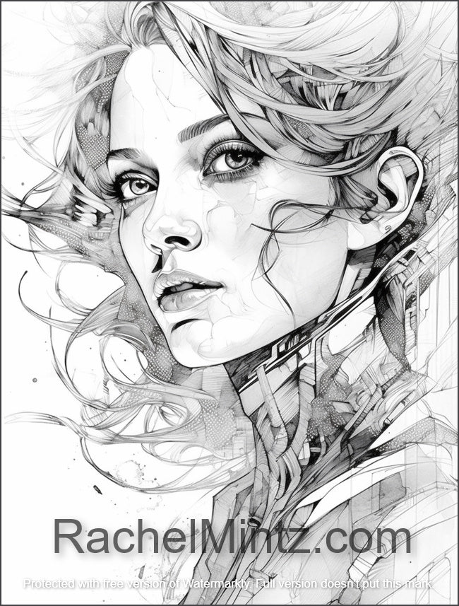 Beauty of the Future - Stunning Portraits of Gorgeous Cyborg Girls, Sc ...
