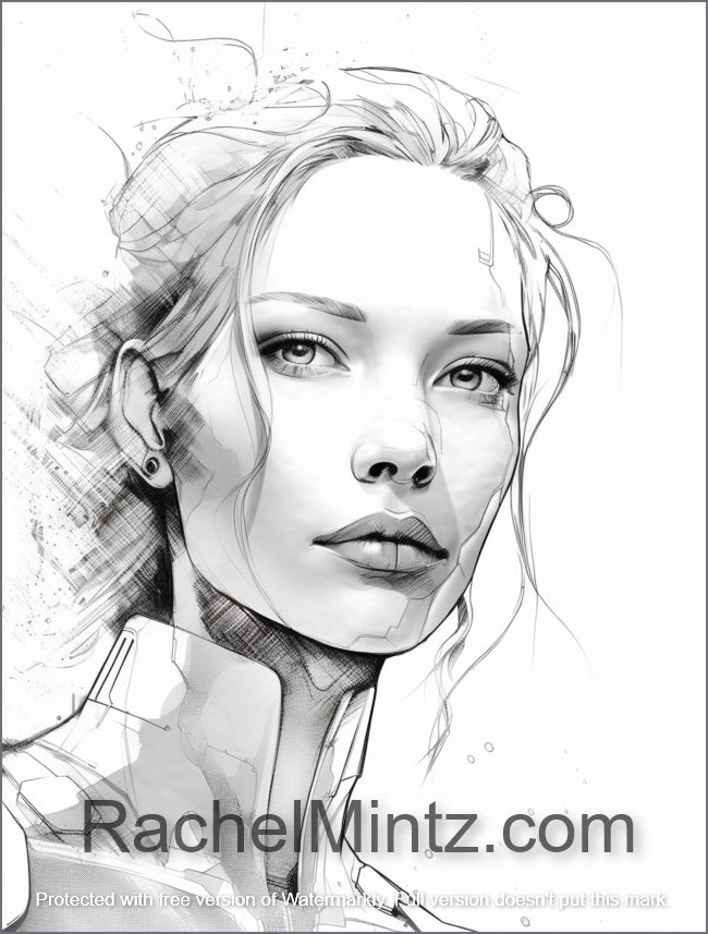 Beauty of the Future - Stunning Portraits of Gorgeous Cyborg Girls, Sc ...