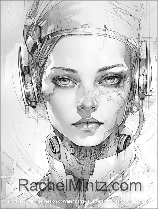 Beauty of the Future - Stunning Portraits of Gorgeous Cyborg Girls, Sc ...