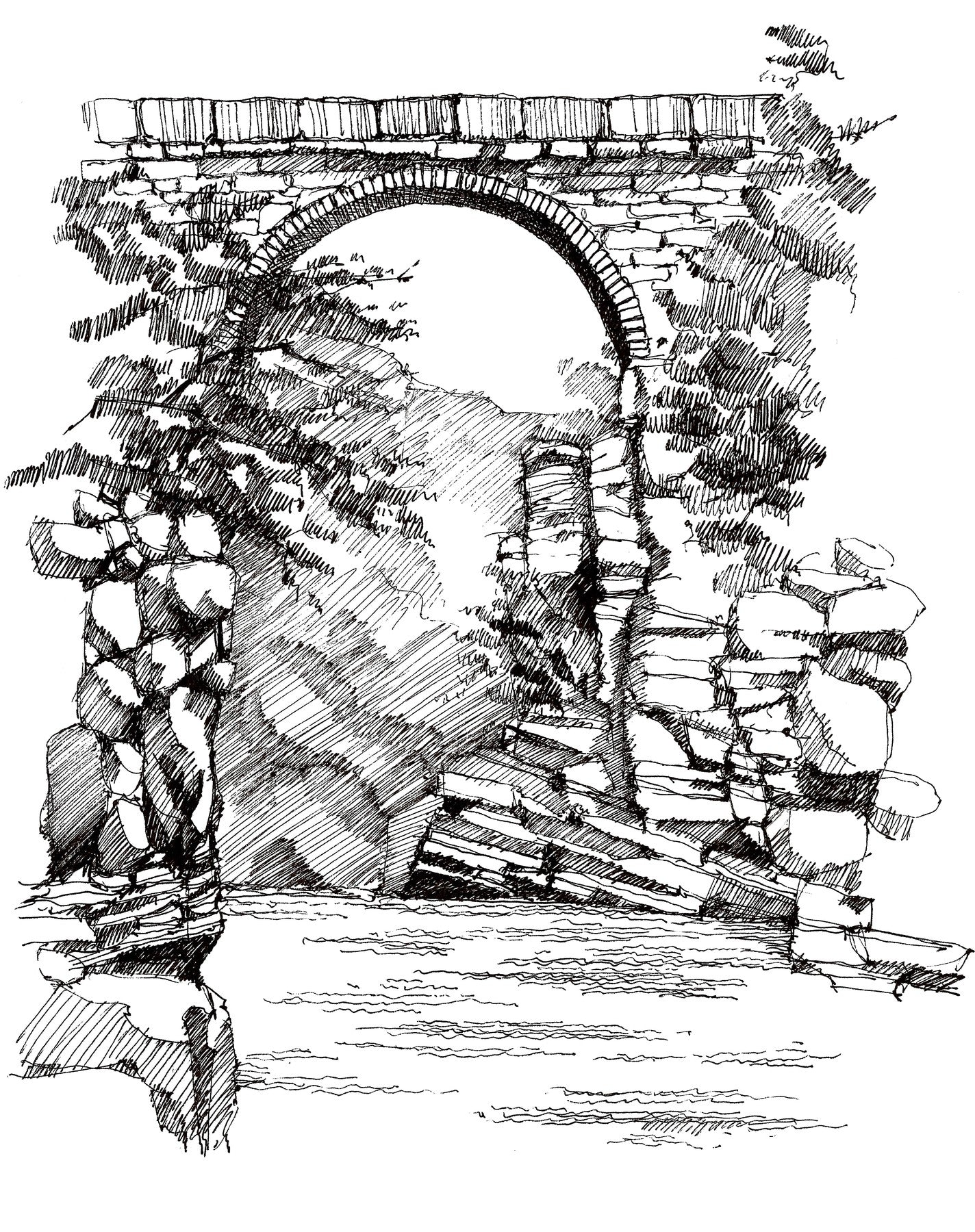 Bridges Art - Landscapes Picturesque Bridges, Famous Classic Bridges P ...