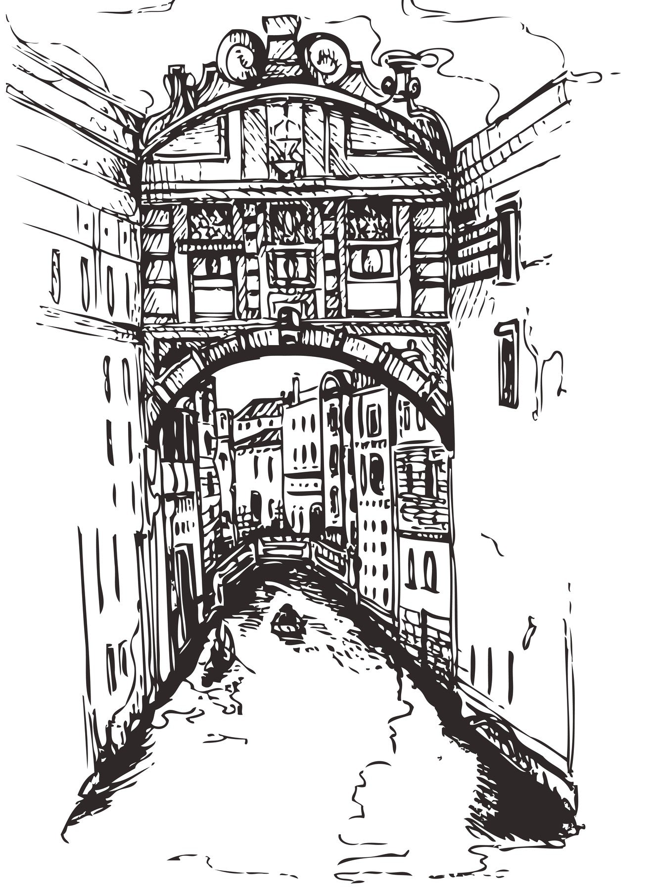 Bridges Art - Landscapes Picturesque Bridges, Famous Classic Bridges P ...