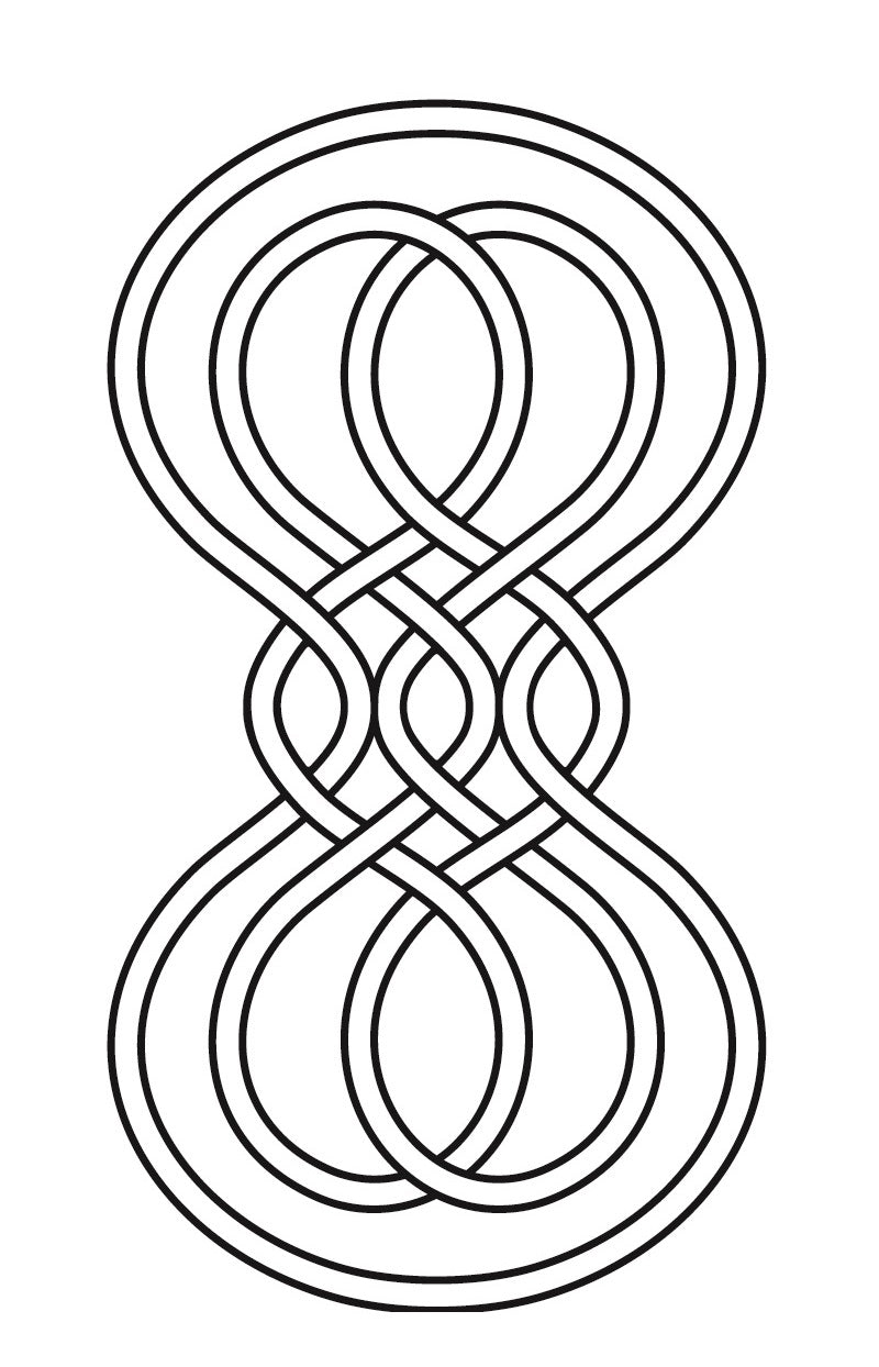 Large Print Celtic Knots - Coloring Book For Seniors / Visually Impair ...