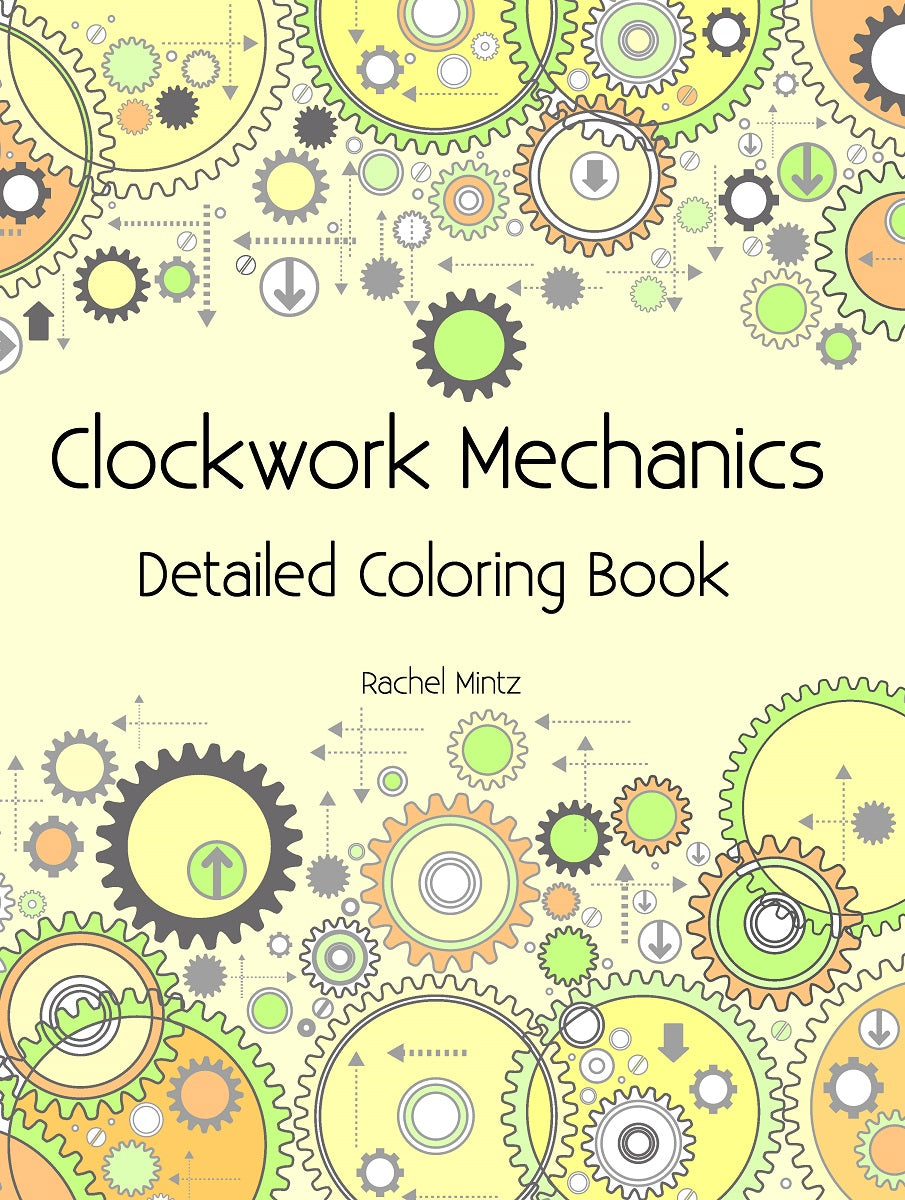 Clockwork Mechanics - Machine Cogwheels Technical Patterns, 3D Parts B ...