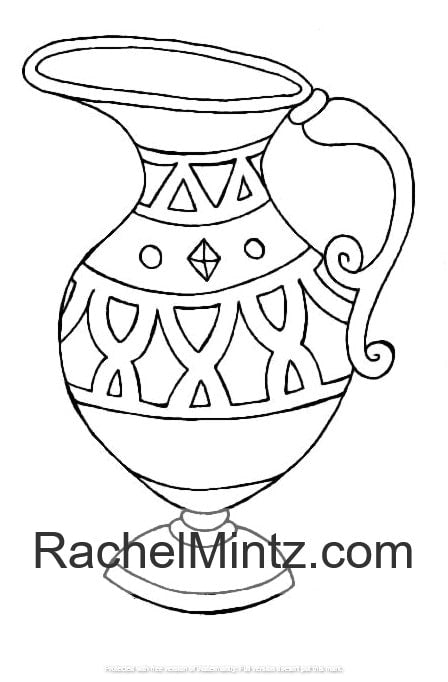 Happy Hanukkah - Coloring Book For Kids, Jewish Holiday, Judah Maccabe ...