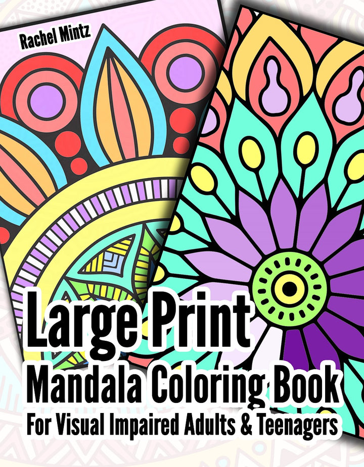 Large Print – Rachel Mintz Coloring Books