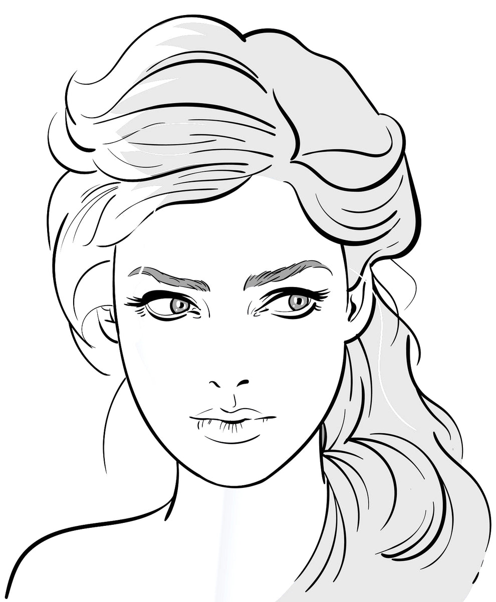 Magnetic Lady - Stunning Women Portraits Coloring (PDF Book) – Rachel ...
