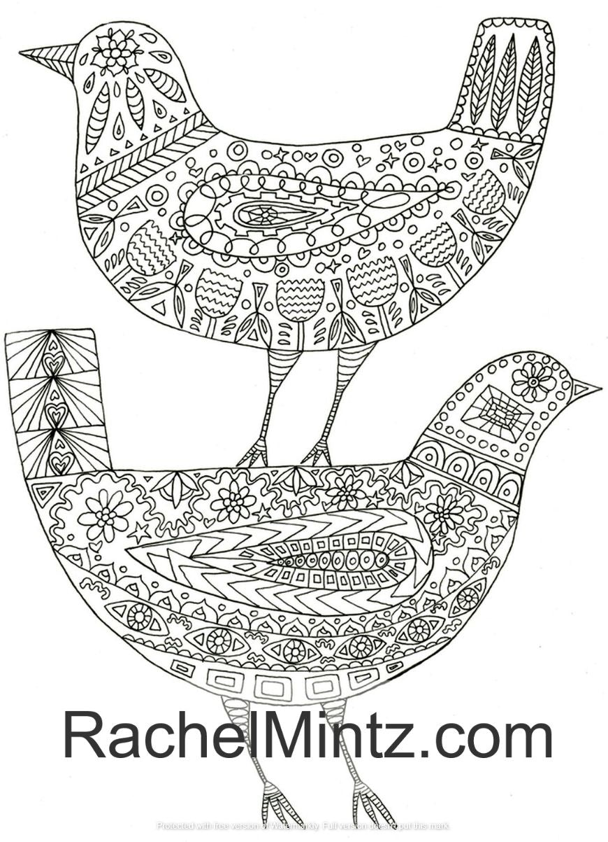 Mandala Animals - Intricate Anti Stress Coloring Book, Detailed Relaxi ...