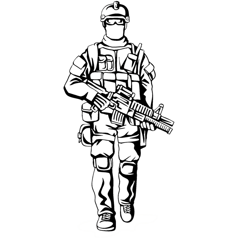 Special Forces Coloring (PDF Book) For Kids Age 8+ – Rachel Mintz ...