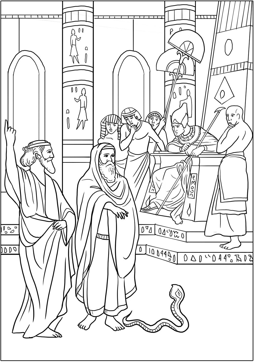 The Story of Passover Coloring (PDF Book) For Kids – Rachel Mintz ...