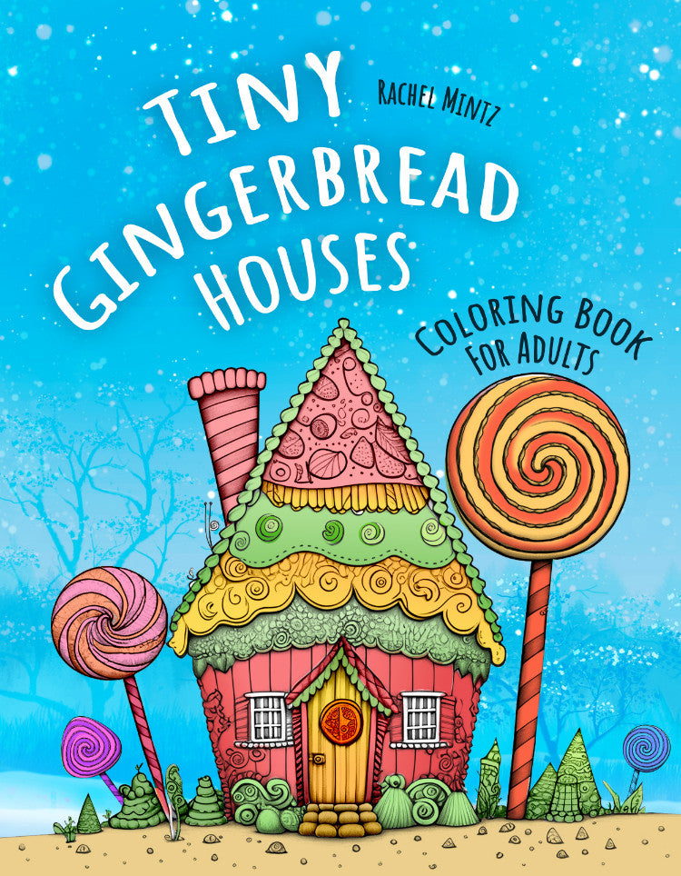 Tiny Gingerbread Houses - Adorable Candy Houses and Friends, Cute Fant ...