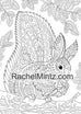 ZEN Wildlife Animals – Relaxing Coloring Book With Detailed Zentangle ...