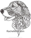 Mandala Dogs Coloring (PDF Book) - Relaxing Cute Ornamental Dog Breeds ...