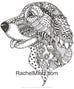Mandala Dogs Coloring (PDF Book) - Relaxing Cute Ornamental Dog Breeds ...